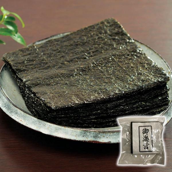 老舗の目利きが光る。有明海産 焼海苔 全形50枚「美味しい海苔を毎日気兼ねなく使いたい」そんな願いを叶える、江戸宝永三年（1706年）創業の老舗が選りすぐった逸品。豊かな有明海の恵みを、たっぷり50枚の業務用サイズでお届けします。老舗が焼き...