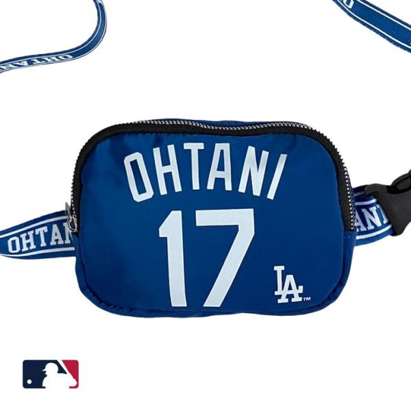 【大谷翔平選手と身軽にお出かけ。MLB公式・FOCO社製の限定ショルダー】ロサンゼルス・ドジャースのスーパースター、大谷翔平選手のネーム＆背番号がインパクト抜群！アメリカの人気スポーツブランド「FOCO社」が手掛ける、ファン垂涎のミニショル...