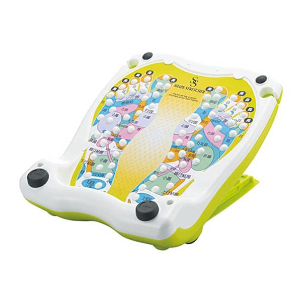 全身の筋肉をストレッチ＆足裏刺激1台3役！脚全体・首筋・背筋をストレッチして全身スッキリ！！ボードに乗るだけ裏返してストレッチ突起で足裏を刺激高さ2段階、角度4段階調節可能首筋に背筋に●サイズ/約幅27.2×奥行32.1×高さ12cm●重さ...