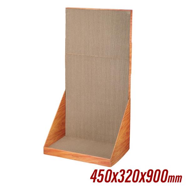 しつけに最適。色々なところにガリガリされてお困りの方に。日本のネコちゃんのことを考えたオリジナルデザインの壁面設置型スタンディングタイプの爪とぎです。とぎカスが飛散しにくい側面カバーや踏ん張りの利く底面爪とぎが特長で、段ボールの目も細かめを...