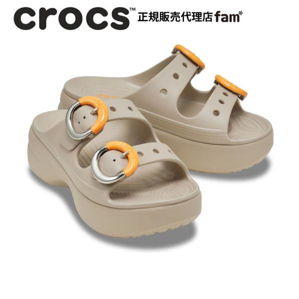 メーカー希望小売価格はメーカー商品タグに基づいて掲載しています。【商品説明】新しいウィメンズ プラットフォーム サタデー サンダルが登場！クラシック プラットフォーム クロッグの汎用性とスタイルを受け継ぎ、スタイリッシュなディップ加工メタル...
