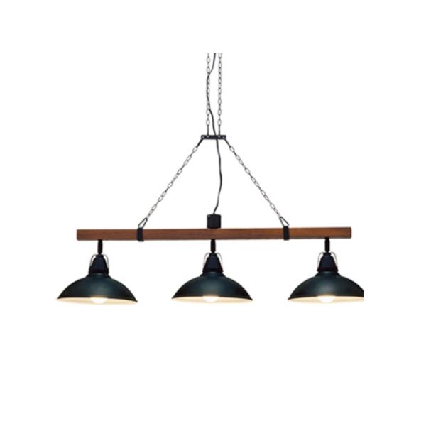 IF-0540E-BKV01ボーラーハットのようなスチールセードにウォールナットのウッドアームを合わせたペンダントライト。チェーンや渋いカラーリングにこだわりを感じる、メンズライクなデザインです。深みのある色味のウォールナット材をアームに採...