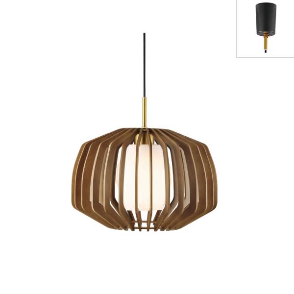 IF-0770E-BRV01ラテン語で「玉ねぎ」という意味の名を持つ、合計30枚ものプライウッドが連なるペンダントライト。ミルクガラス越しのやさしい光が広がると同時に、下方向にはダイレクトに光が届くようデザインされています。北欧ナチュラルか...