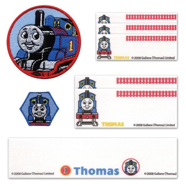 【ゆうパケット対応】きかんしゃトーマス THOMAS＆FRIENDS きかんしゃトーマスと仲間たち Gullane(Thomas)Limited. キャラクターワッペン 刺しゅうワッペン ネームラベル ネームタグ 名札 ベビー キッズ 入園...