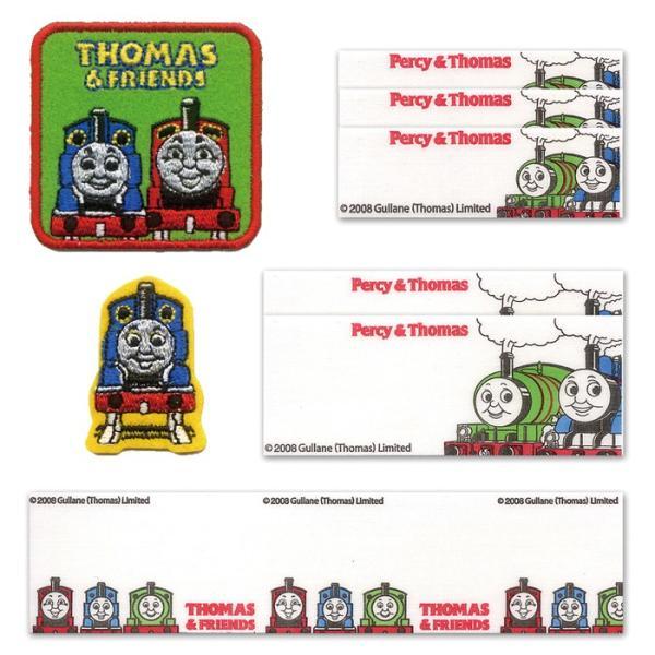 【ゆうパケット対応】きかんしゃトーマス THOMAS＆FRIENDS きかんしゃトーマスと仲間たち Gullane(Thomas)Limited. キャラクターワッペン 刺しゅうワッペン ネームラベル ネームタグ 名札 ベビー キッズ 入園...