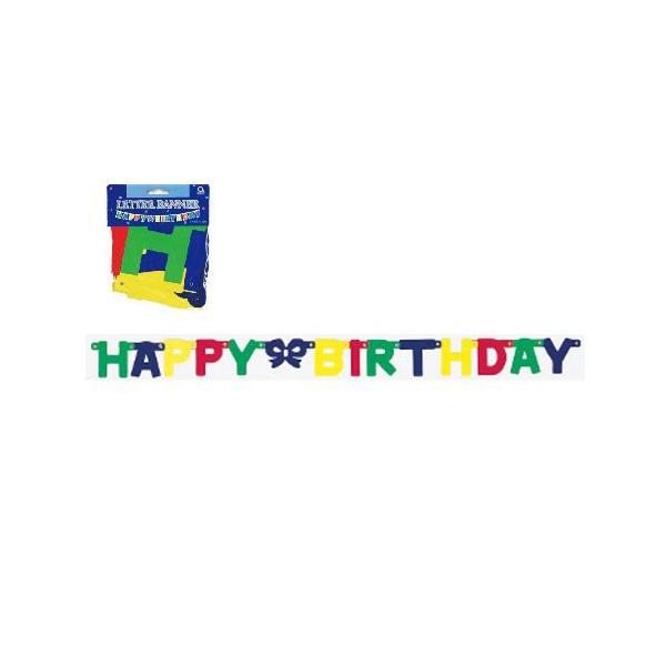 デコレーション レターバナー 誕生日