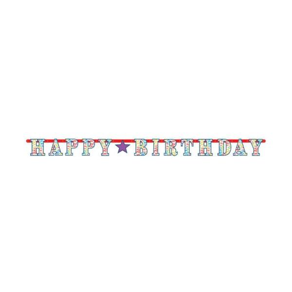 デコレーション レターバナー 誕生日