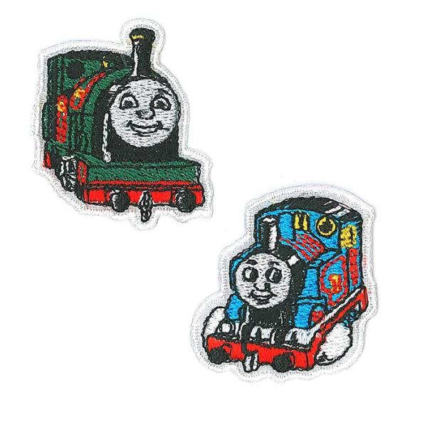 【ゆうパケット対応】きかんしゃトーマス THOMAS＆FRIENDS きかんしゃトーマスと仲間たち Gullane(Thomas)Limited. キャラクターワッペン 刺しゅうワッペン ベビー キッズ 入園グッズ 入学グッズ 手芸用品 刺...
