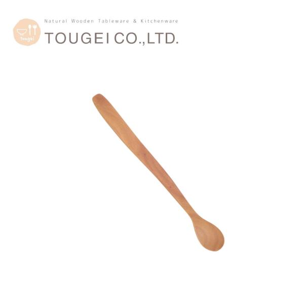 【ゆうパケット 送料無料】ベビー 食器 木製 フィーディングスプーン(ペースト用) 木 15.2cm 天然木 安全 子供 幼児用 キッズ 木製品 カトラリー ウッド ナチュラル 高品質 籐芸ママが使いやすい形にこだわりました。ペースト用とマ...