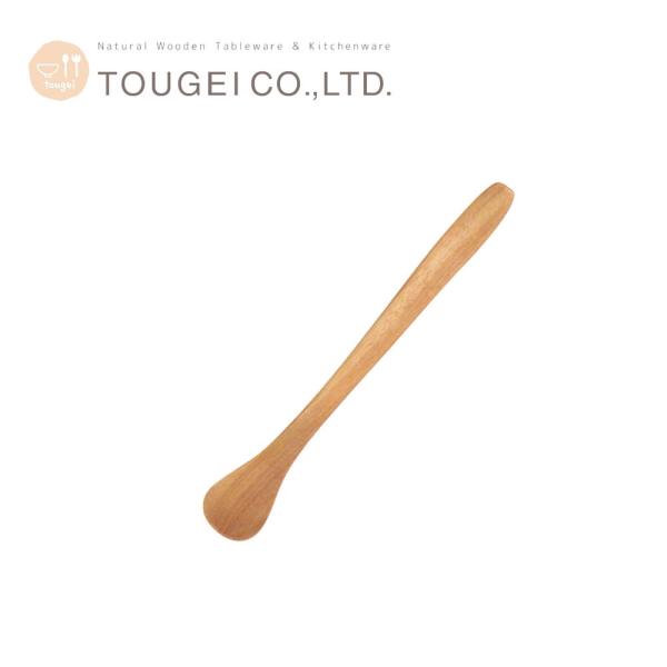 【ゆうパケット 送料無料】ベビー 食器 木製 フィーディングスプーン(マッシュ用) 木 15cm 天然木 安全 子供 幼児用 キッズ 木製品 カトラリー ウッド ナチュラル 高品質 籐芸ママが使いやすい形にこだわりました。ペースト用とマッシ...