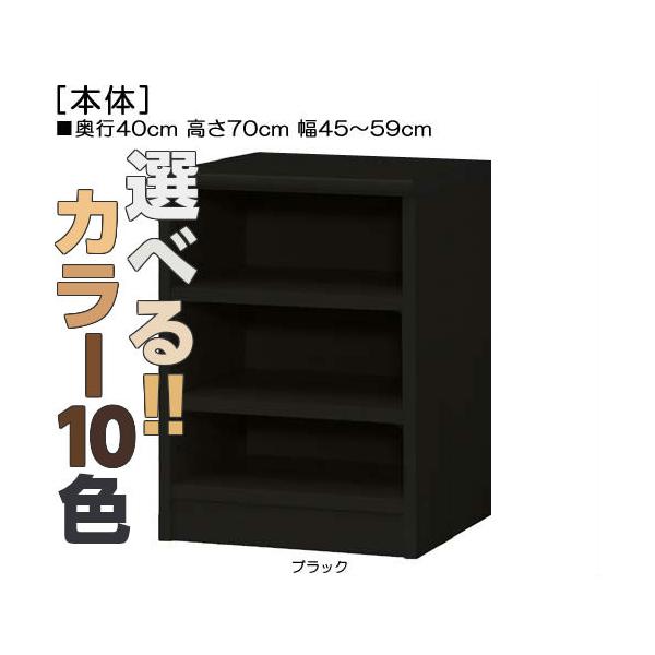 押入れラック ジャストサイズ！横幅を1ｃｍ単位でオーダー！棚板厚さ2.5ｃｍ 本棚。 奥行４０ｃｍ×高さ７０ｃｍ×幅４５〜５９ｃｍ商品仕様■タイプ：　本棚棚（棚板厚さ2.5cm）タイプ■棚板耐荷重：　10Kg■外寸：　奥行４０ｃｍ×高さ７０...