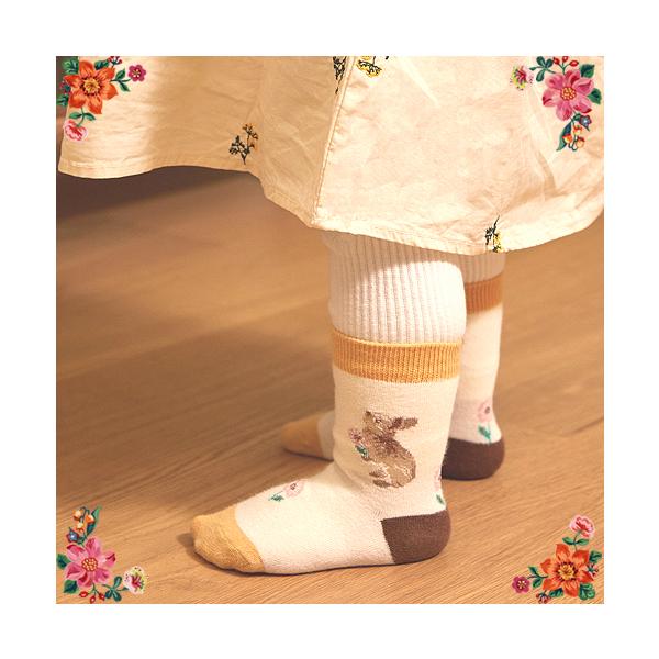 【クリックポスト発送可】<ご注文点数が多い場合は宅配便に変更となります>ナタリー・レテの描く、ポップ＆キュートな動物たちがキュートな靴下になりました！遠い昔、おとぎ話や童話の中で出会った幻想的な庭園や動物たちの姿を思い起こさせる...