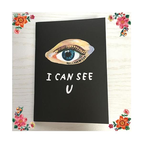 【クリックポスト発送可】2018/2019年、ナタリーのニューモードを高らかに告げる"サーカス"の透視占いノートが入荷しました！日々の備忘録に、お勉強に、スクラップブッキングに、と大活躍しそうなグリッドノート。闇の中に真実を見つめる大きな瞳...