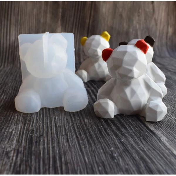 ハンドメイドに色々使えるシリコン型シリコンモールドです。ー40℃から210℃まで対応！シュガークラフト、シュガーベール、レジン、樹脂粘土、チョコレート型、キャンドル型、石鹸型、オルゴナイト、アロマハイストーンなどにお使いいただけます。日本で...