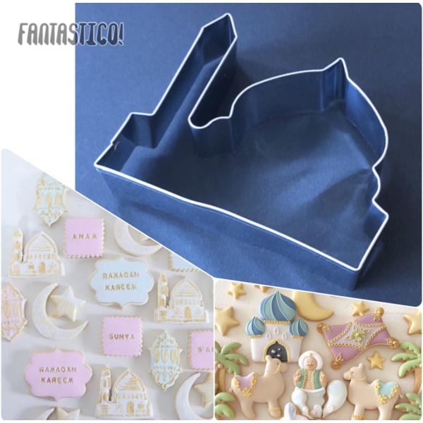 ハンドメイドのステンレスクッキーカッターです。アイシングしておしゃれなプレゼントに☆お子様と一緒にクッキングしても楽しいです♪アイシングクッキーやキャラ弁、ハムやチーズにスタンプしてホームパーティーに、アイディア次第で色々楽しんでいただけま...