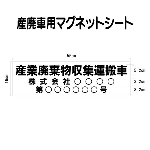【発売日：2014年08月08日】産業廃棄物収集運搬　マグネット　名入れ製作事業者名・許可番号（下6けた）の名入れ代込みです。屋外高耐久インクで印刷した塩ビ粘着シートをＵＶラミネートを施した後、0.8ｍｍ厚のマグネットシートに貼り合わせて製...