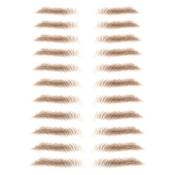 眉毛シール　11組<br><br>材質：ポリエステル 高品質の紙 、裏面:EVA樹脂 接着剤。継続時間：お風呂に入っても通常は4-7日手軽に使える流行のファッションアイテム１週間ほど維持できて皮膚にも無害、ハリウッド...