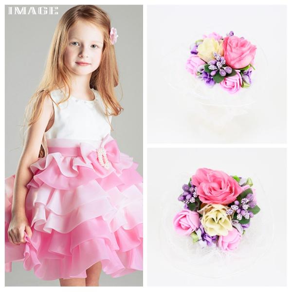 ☆素材：ポリエステル/レース<br>☆カラー：ピンク系<br>☆リストレット周り：約16cm<BR>☆太さ最大：約8cm<BR>☆特徴：大人、子供兼用<BR><br>当...