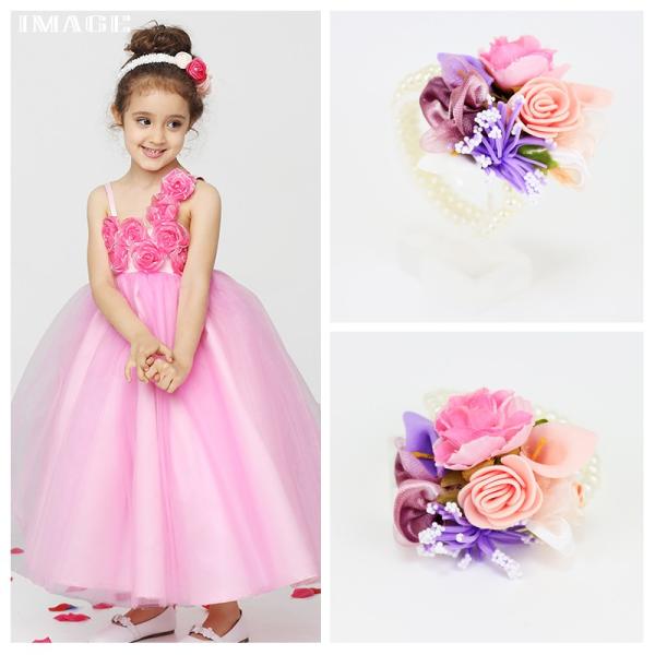 ☆素材：ポリエステル/パール<br>☆カラー：ピンク紫<br>☆リストレット周り：約16cm<BR>☆太さ最大：約6cm<BR>☆特徴：大人、子供兼用<BR><br>当...