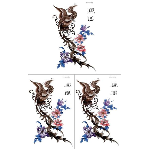 サイズ：約10cm×18cm（絵柄台紙部分）×3枚材質：ポリエステル 高品質の紙 、裏面:EVA樹脂 接着剤。使用対象：皮膚、ガラス、陶器、金属など継続時間：お風呂に入っても通常は4-7日、よく動かす所と関節部分は2,3日手軽に使える流行の...