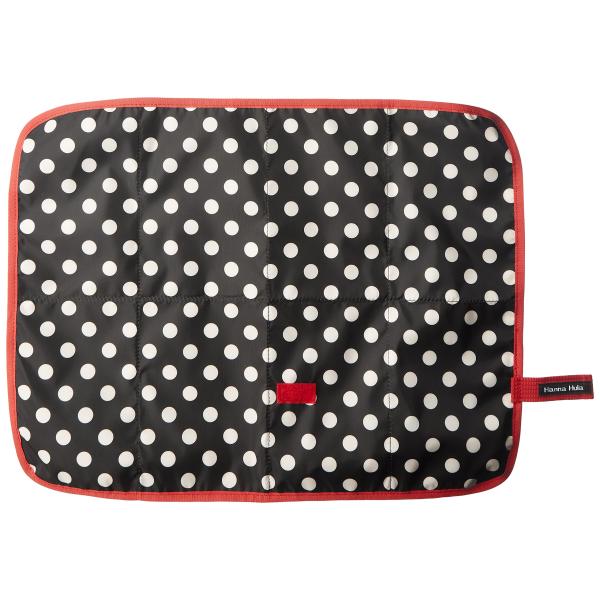 横52×縦42cm 70g畳んだ状態:13×20×1.5cmワンタッチテープでコンパクトに折りたたみ撥水加工で水をしっかりはじいて汚れに強い公共施設などのおむつ替え台でも広げられるサイズ