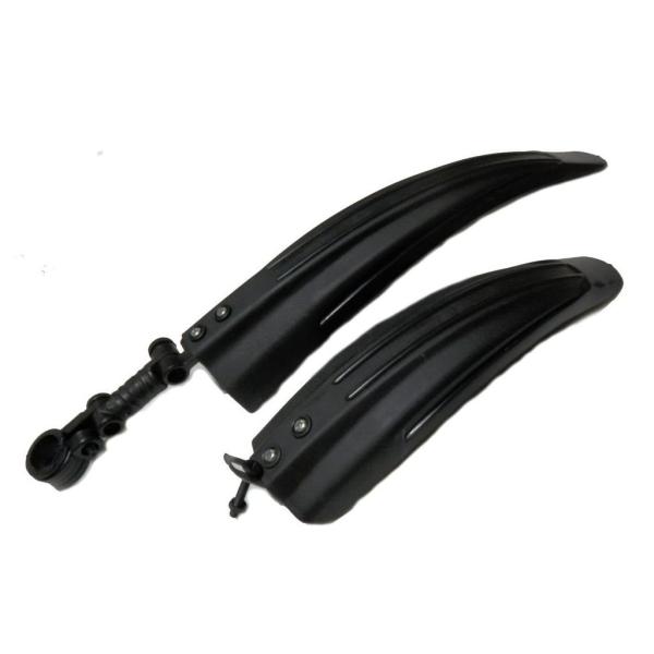 マウンテンバイク（MTB)、子供用 自転車などの泥除けに便利です。 カラフルで軽量です。シートポストとフロントフォークに簡単に取り付けられます。前輪、後輪用の２個セットです。 ※前輪用はネジ止めです。長さ35mmのネジが付属します。長さが合...