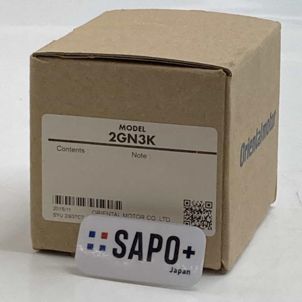 2GN3K 2015年製 汚れあり ギヤヘッド オリエンタルモーター サーボモーター (10521)