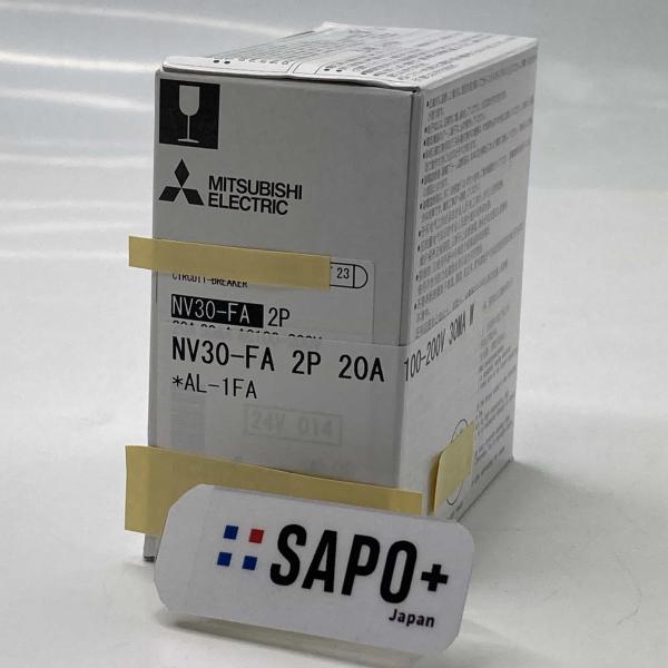 NV30-FA 2P 20A 100-200V 30MA W 2023年製 漏電遮断器 三菱電機 漏電遮断器 (13996)