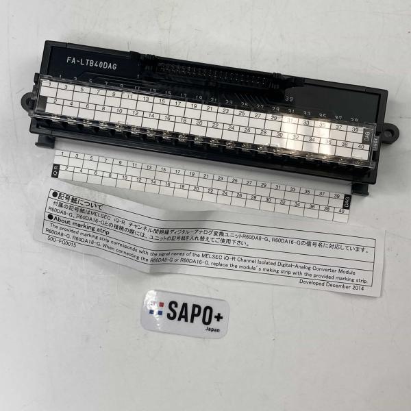 FA-LTB40DAG 2019年製 箱無 コネクタ端子台変換ユニット 三菱電機 制御機器その他 (15128)