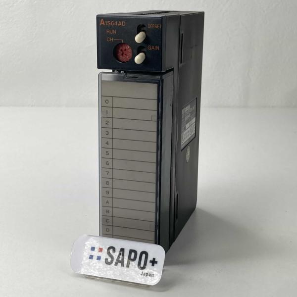 A1S64AD 1996年製 アナログ−デジタル変換ユニット 三菱電機 PLC (16231)
