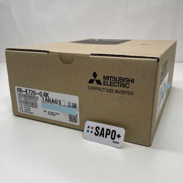 FR-E720-0.4K 2023年製 コンパクト形インバータ 三菱電機 インバーター (16379)