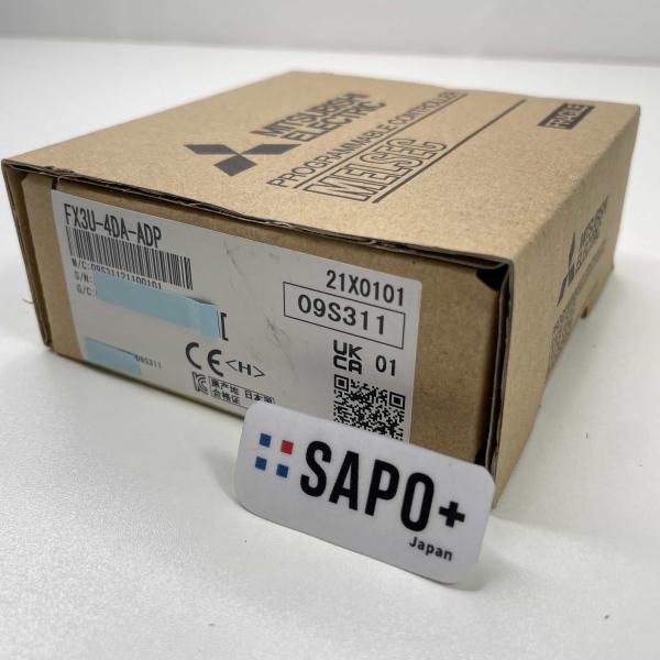 FX3U-4DA-ADP 2021年製 D/A変換アダプタ 三菱電機 PLC (16386)
