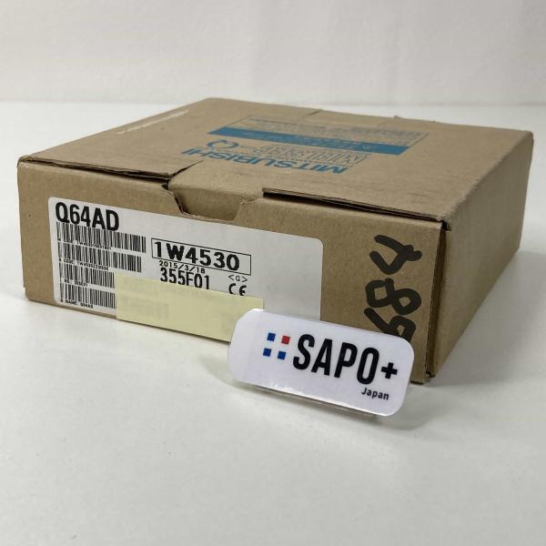 Q64AD 2015年製 端子部分無し/内袋開封済 アナログ−デジタル変換ユニット 三菱電機 PLC (16401)