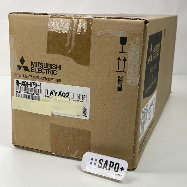 FR-A820-0.75K-1 2017年製 高機能・高性能インバータ 三菱電機 インバーター (16485)