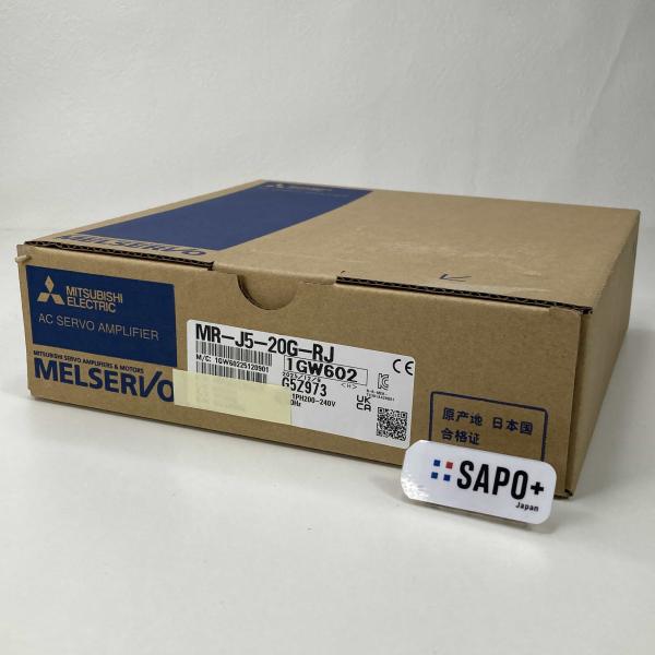 MR-J5-20G-RJ 2025年製 ACサーボアンプ 三菱電機 サーボモーター (16595)