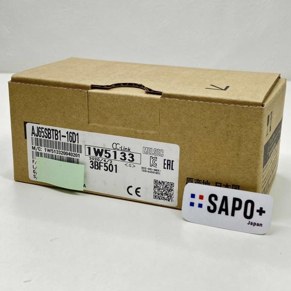 AJ65SBTB1-16D1 2020年製 CC-Link小形タイプリモートI/Oユニット（入力） 三菱電機 PLC (16641)
