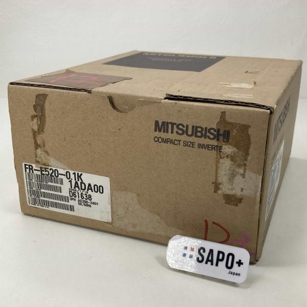 FR-E520-0.1K 2006年製 コンパクト形インバータ 三菱電機 インバーター (16675)