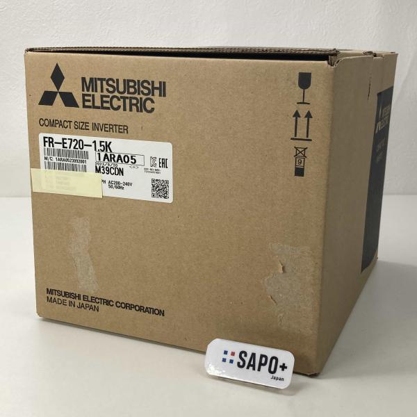 FR-E720-1.5K 2023年製 コンパクト形インバータ 三菱電機 インバーター (16802)