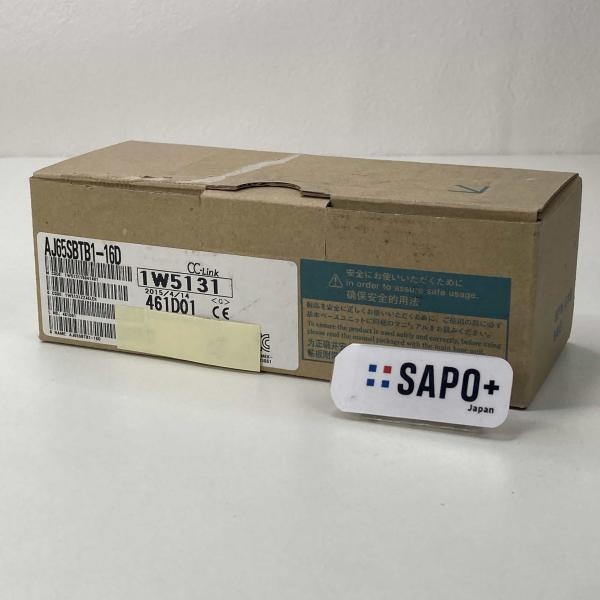 AJ65SBTB1-16D 2015年製 CC-Link小形タイプリモートI/Oユニット 三菱電機 PLC (16810)