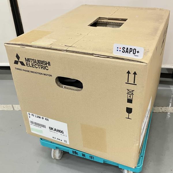 SF-PR 5.5KW 4P 400V 2022年製 三相高効率モータ（スーパーラインプレミアムシリーズ） 三菱電機 制御機器その他 (16877)