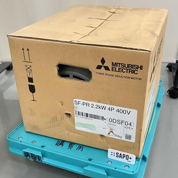 SF-PR 2.2KW 4P 400V 2022年製 三相高効率モータ（スーパーラインプレミアムシリーズ） 三菱電機 制御機器その他 (16888)