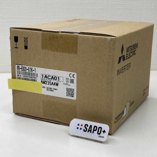 FR-E820-0.1K-1 2023年製 コンパクト形インバータ（FREQROL-E800） 三菱電機 インバーター (17671)