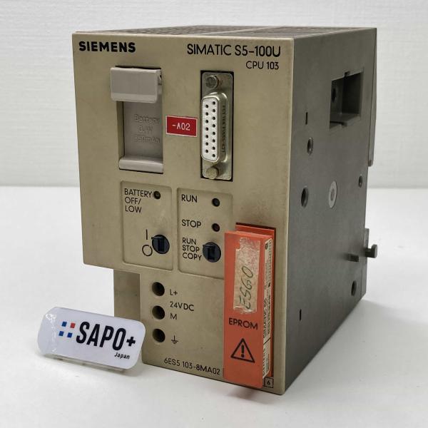 S5-100U 6ES5103-8MA02 CPUユニット（シーメンス：SIMATIC S5-100U） SIEMENS PLC (17701)
