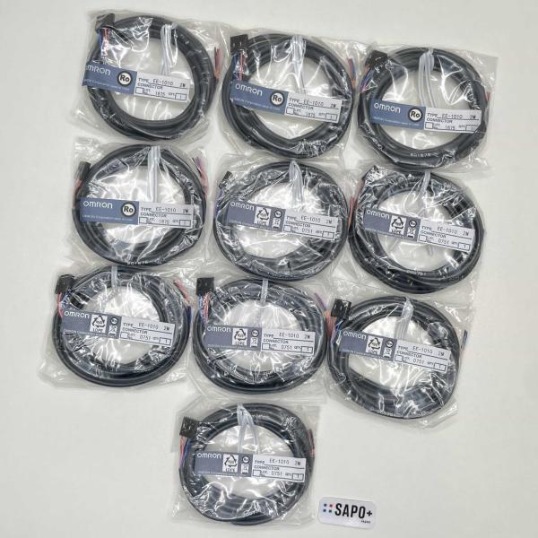 EE-1010 2M (10個セット) フォトマイクロセンサ用コネクタコード オムロン ケーブル (18204)
