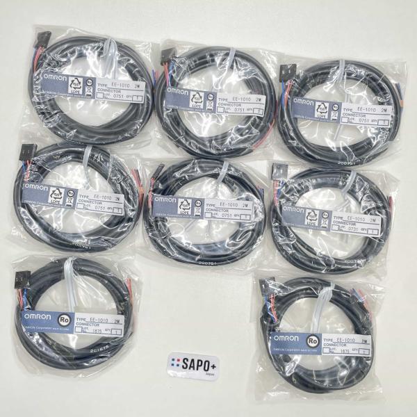 EE-1010 2M (8個セット) フォトマイクロセンサ用コネクタコード オムロン ケーブル (18205)