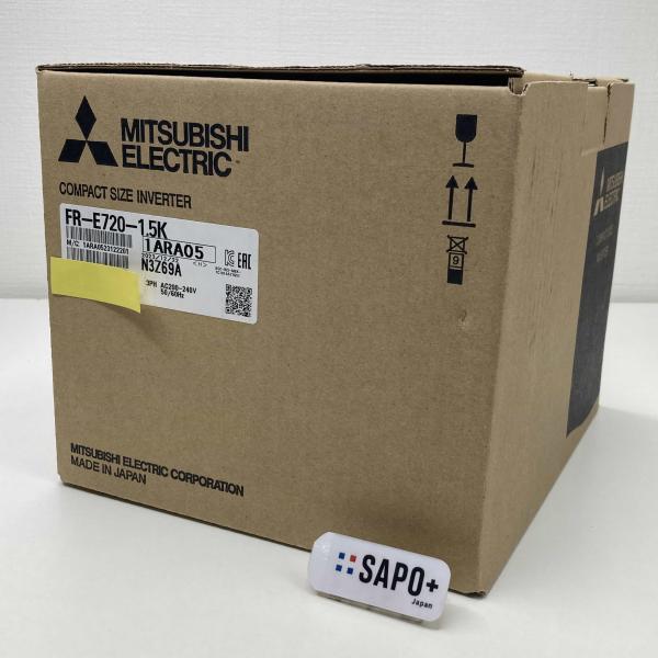 FR-E720-1.5K 2023年製 コンパクト形インバータ（三菱電機：FREQROL-E700シリーズ） 三菱電機 インバーター (18375)