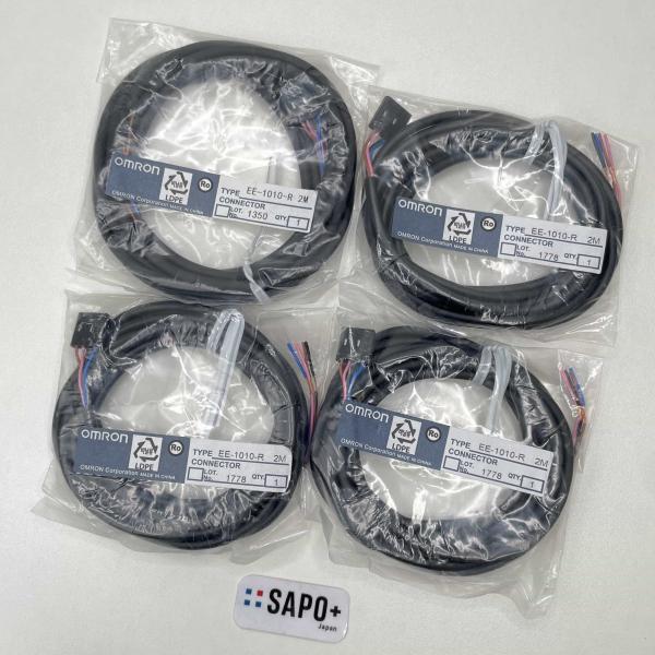 EE-1010-R 2M (4個セット) フォトマイクロセンサ用コネクタコード（耐屈曲タイプ） オムロン ケーブル (18433)