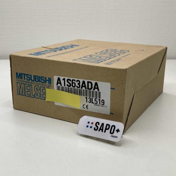 A1S63ADA 2002年製 アナログ入出力ユニット（AnSシリーズ：入力2ch/出力1ch） 三菱電機 PLC (18623)