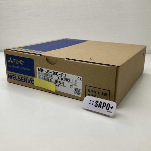 MR-J5-20G-RJ 2026年製 ACサーボアンプ（MELSERVO-J5シリーズ：200W・EtherCAT対応） 三菱電機 サーボモーター (18661)
