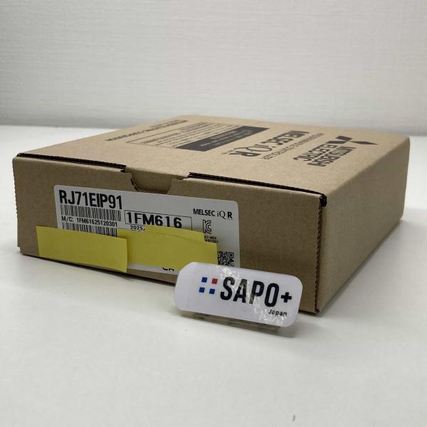 RJ71EIP91 2025年製 EtherNet/IPユニット（iQ-Rシリーズ：通信ユニット） 三菱電機 PLC (18674)